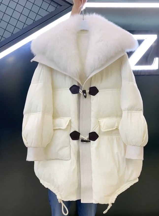 Goose Down Real Fur Puffer Coats – Elevate Swag